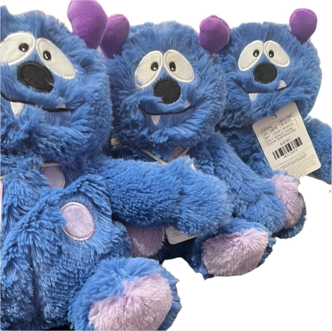 Warmie - Blue Monster – Martha’s Little Shop